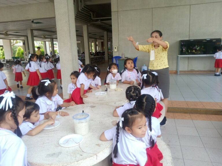 สัปดาห์วิทยาศาตร์ แผนกอนุบาล