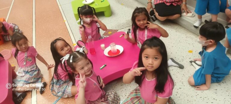 สัปดาห์วิทยาศาตร์ แผนกอนุบาล