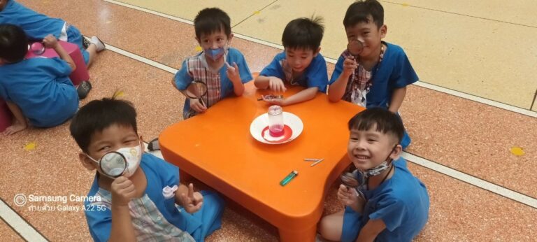 สัปดาห์วิทยาศาตร์ แผนกอนุบาล
